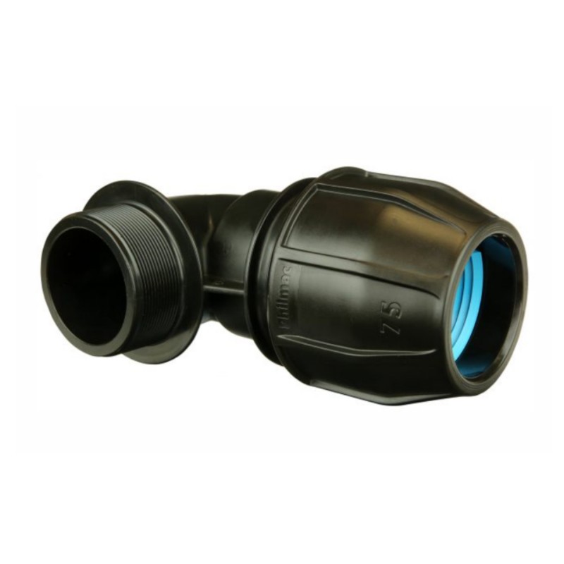 Large Bore Elbow Poly-Male